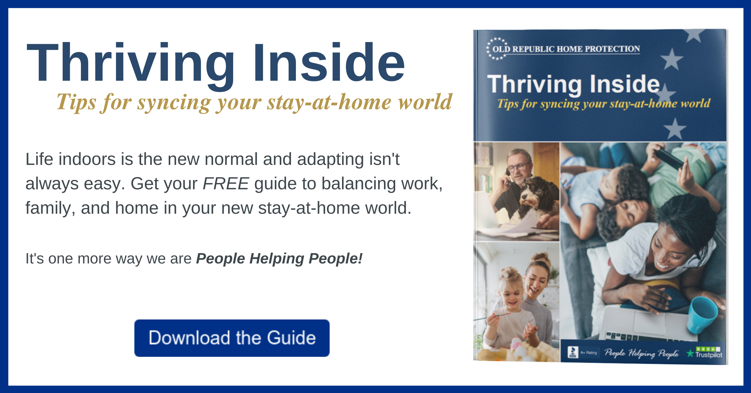 Thriving Inside | Free Guide to Successfully Working from Home